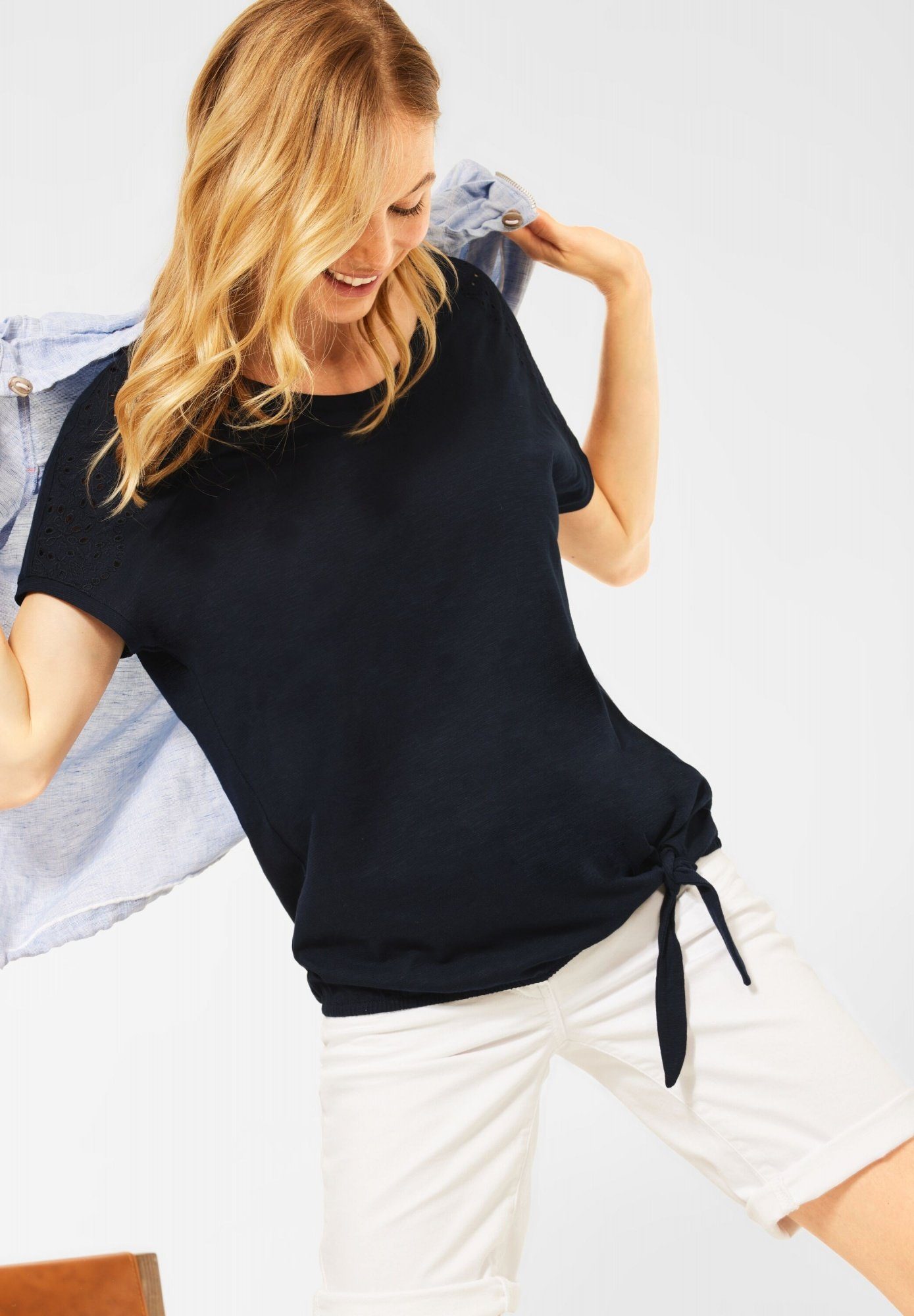 Cecil T-Shirt Knotendetail
