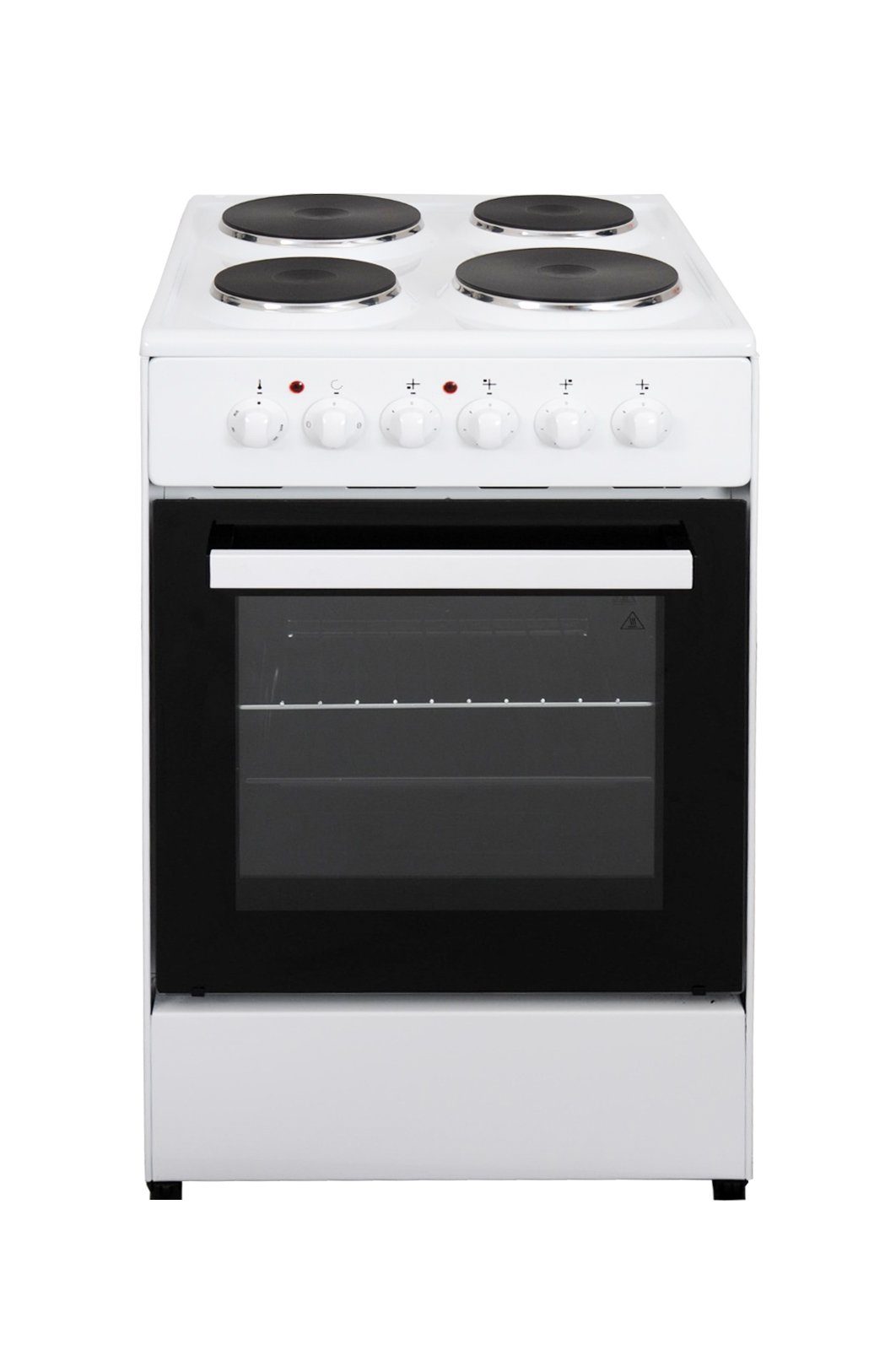 PKM Elektro-Standherd PKM EH4-50KP Stand-Elektroherd, 8025 Watt, 50 cm mit Massekochfeld