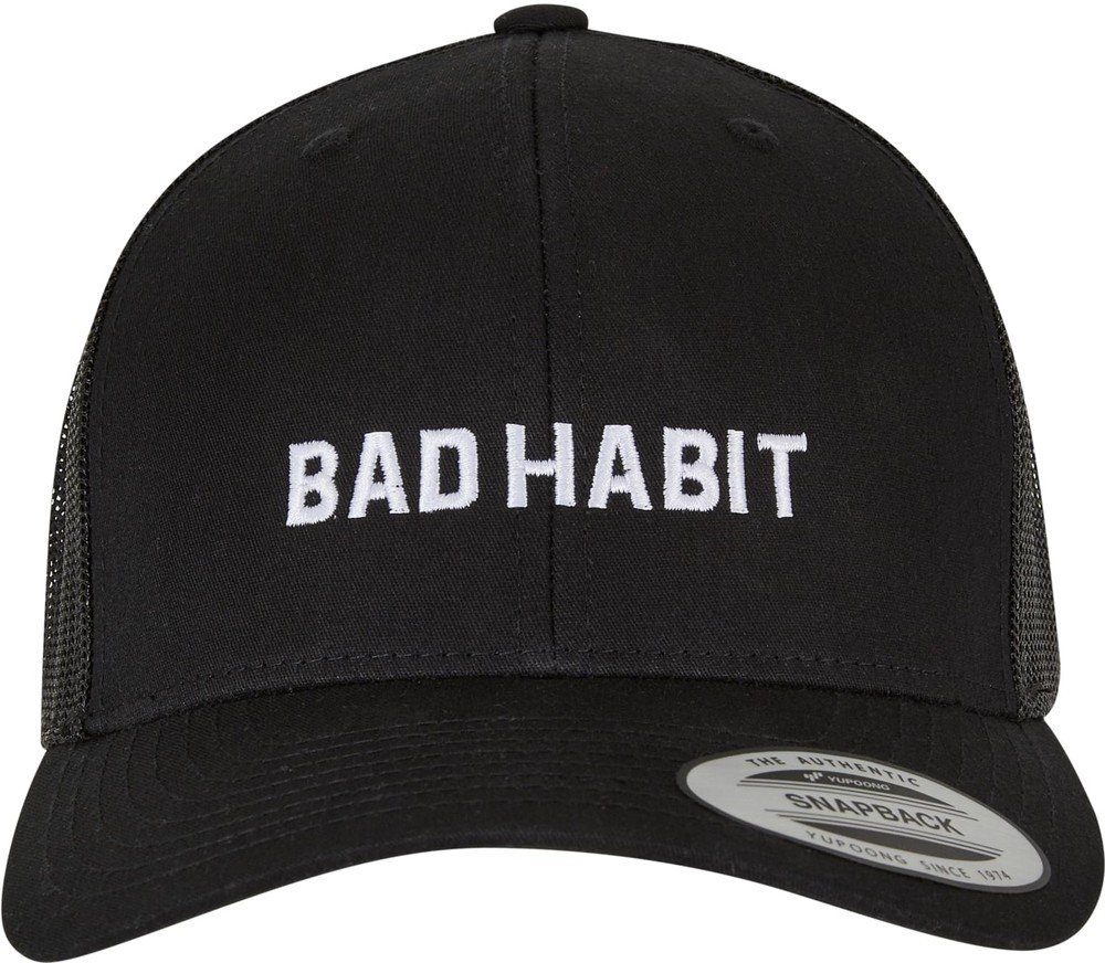 Mister Tee Snapback Cap Bad Habit Retro Trucker