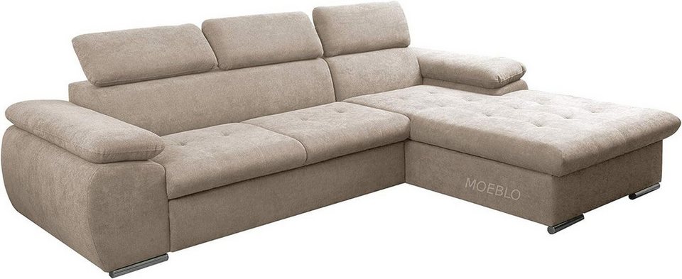 Moeblo Ecksofa Nilux Sofa Couch L Form Polsterecke Für Wohnzimmer