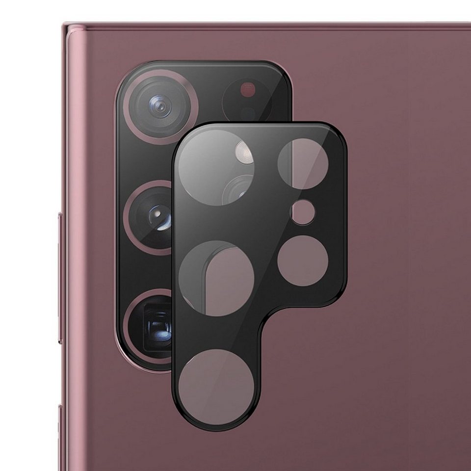 Protectorking Schutzfolie 3x Kamera 9h Panzerhartglas Für Samsung