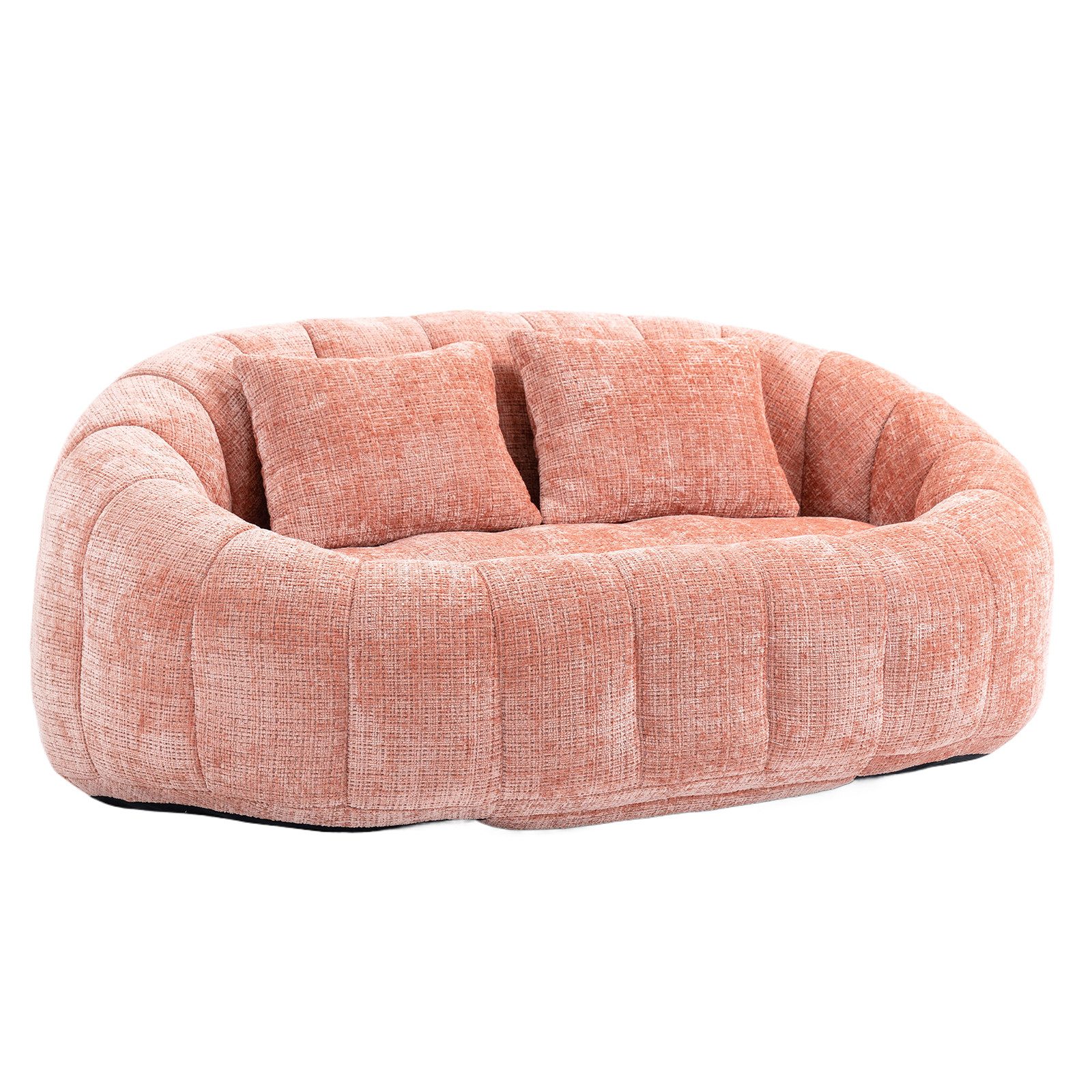 Yorbay Sofa Lazy Sofa - Bean Bag Sofa, mit Memory-Schaum und Chenille ...
