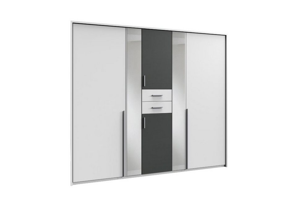 99rooms Drehtürenschrank Lyon Iii Kleiderschrank Mehrzweckschrank 6