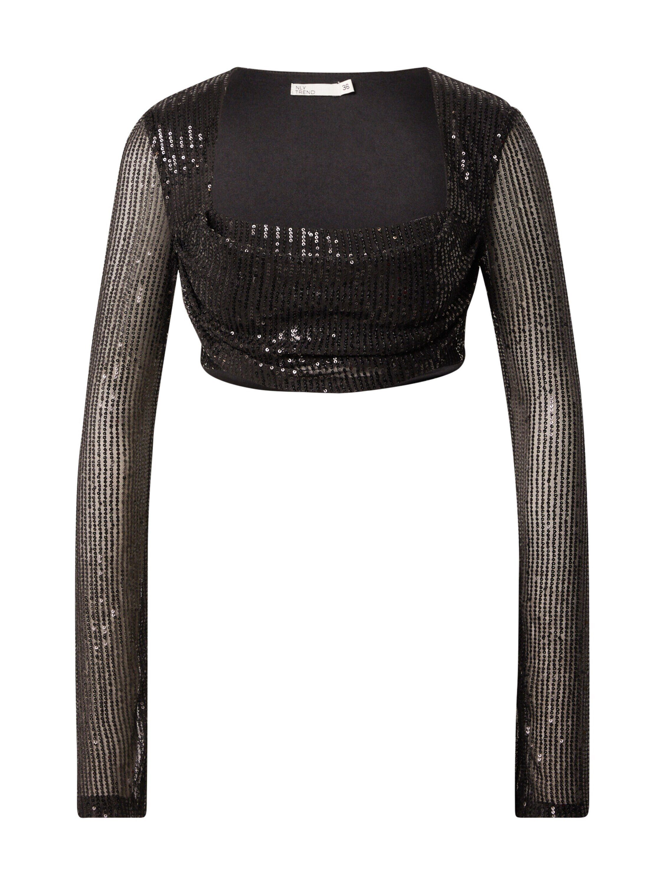 Nly By Nelly Langarmshirt Moonlight Sparkle 1 Tlg Pailletten