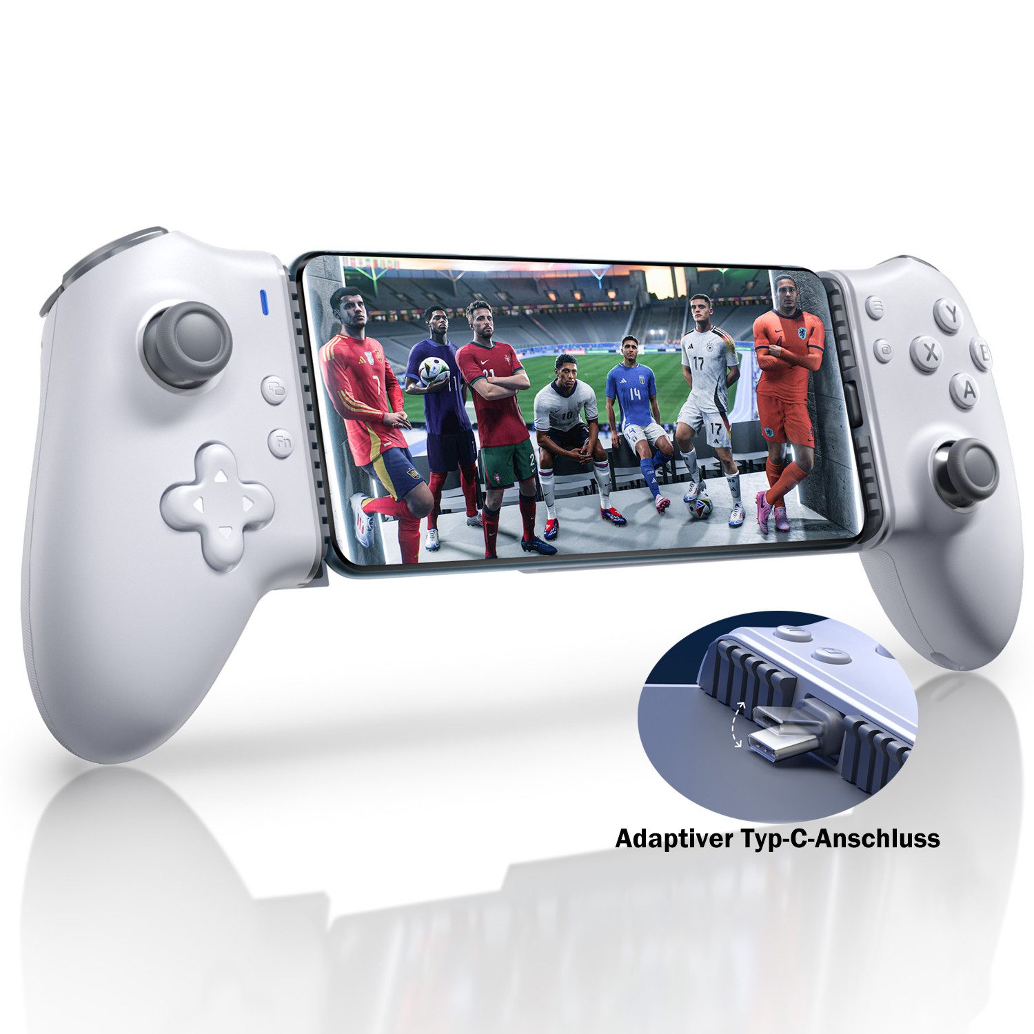 Fanttik Gaming Controller,Handy Controller Android, mit TYPE-C ...