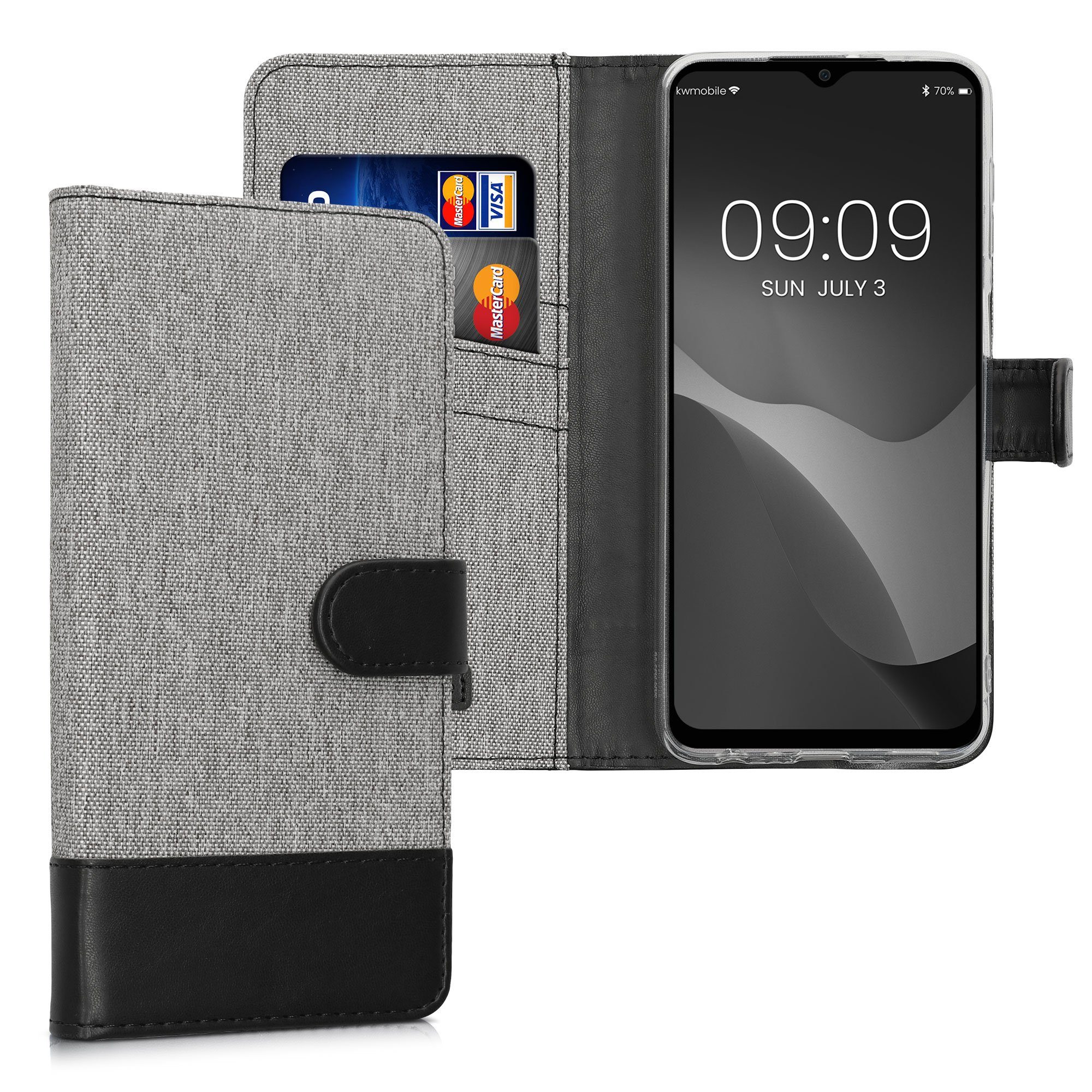 Kwmobile Handyhülle Wallet Case Für Samsung Galaxy M33 5g Hülle Mit