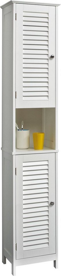 Saphir Hochschrank Quickset 928 Badschrank 32 Cm Breit 2 Türen Nische