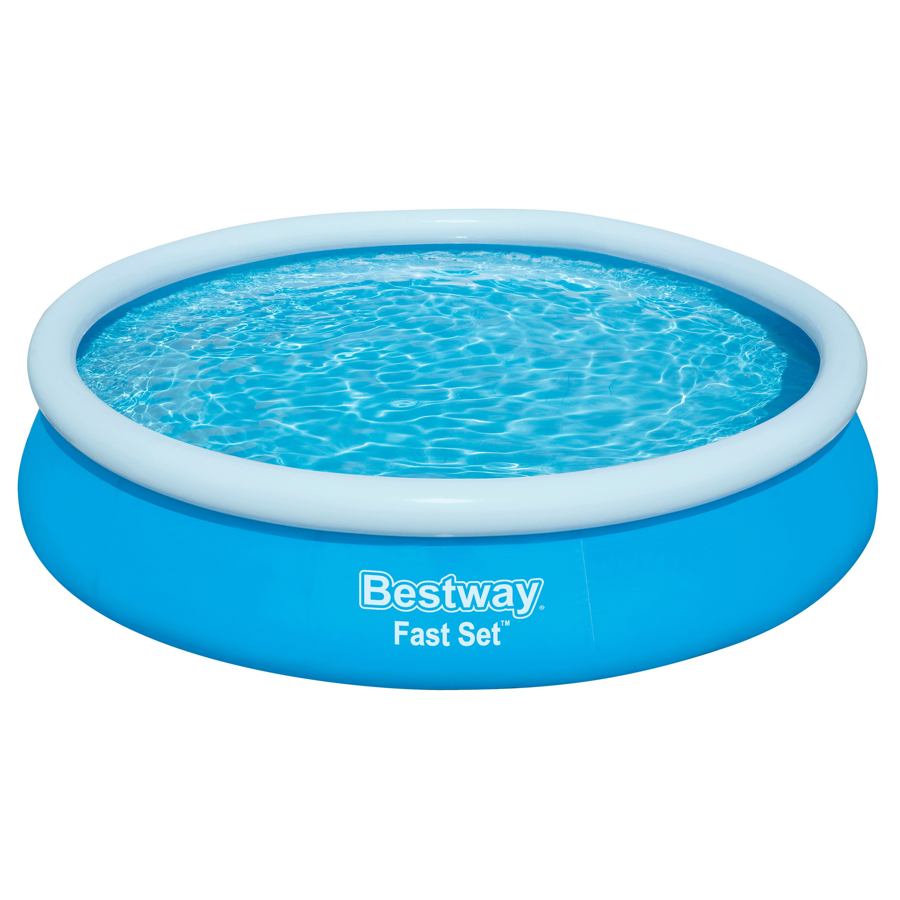 BESTWAY Pool BESTWAY 57273 Fast Set Pool Swimmingpool Rund ...