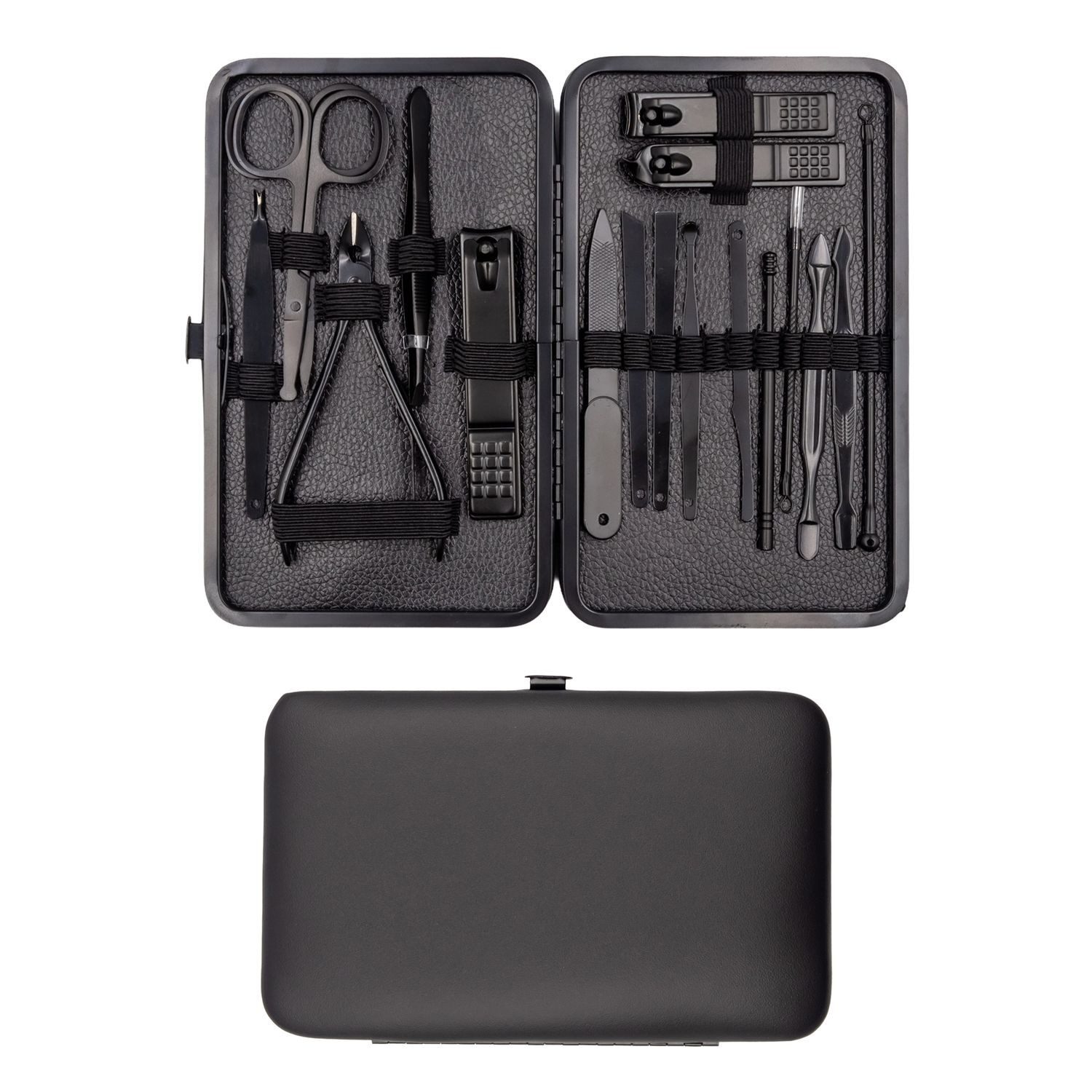 Intirilife Maniküre Pediküre Set 18 Tlg Nagelpflege Set Edelstahl