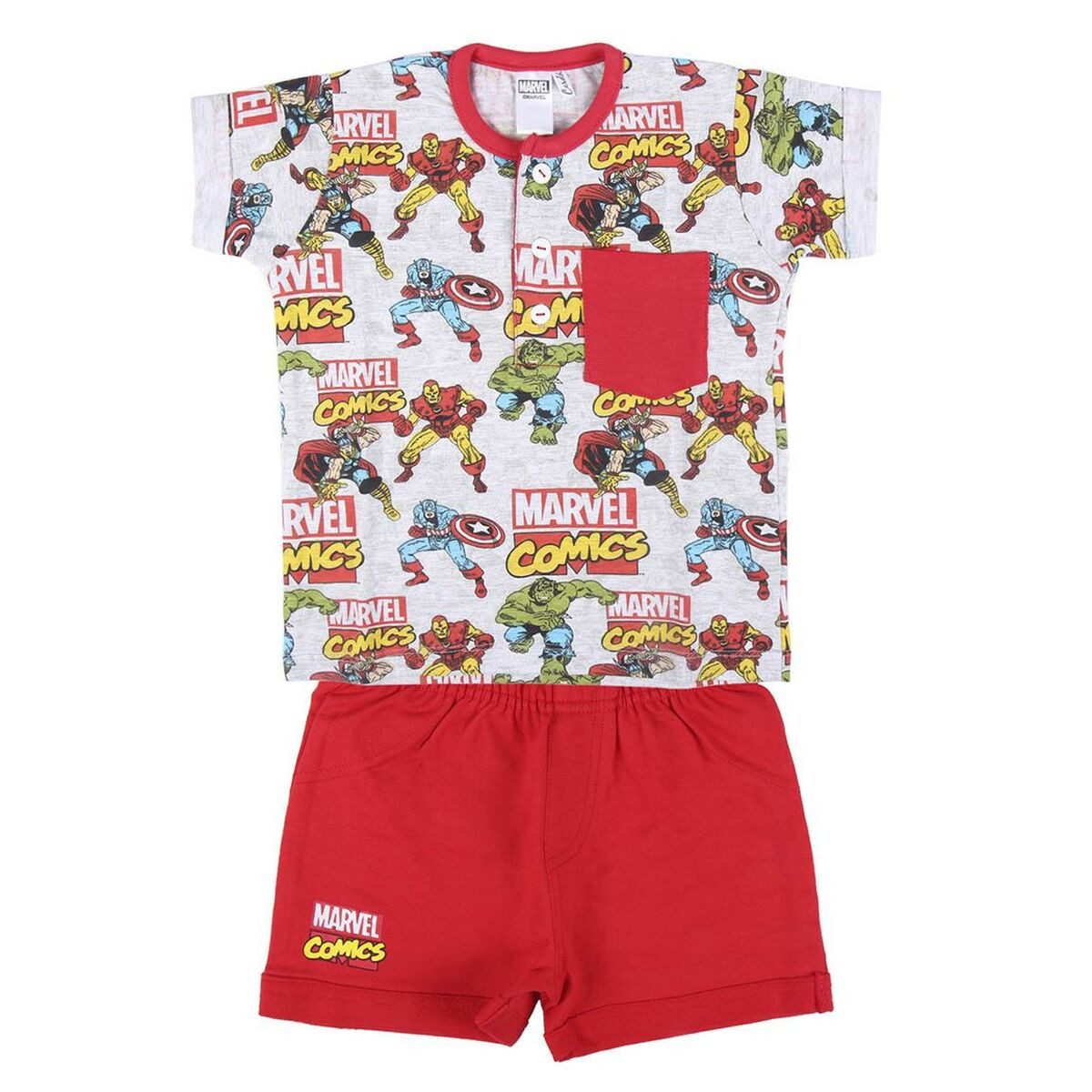 MARVEL Kinderanzug Bekleidungs-Set Marvel Rot