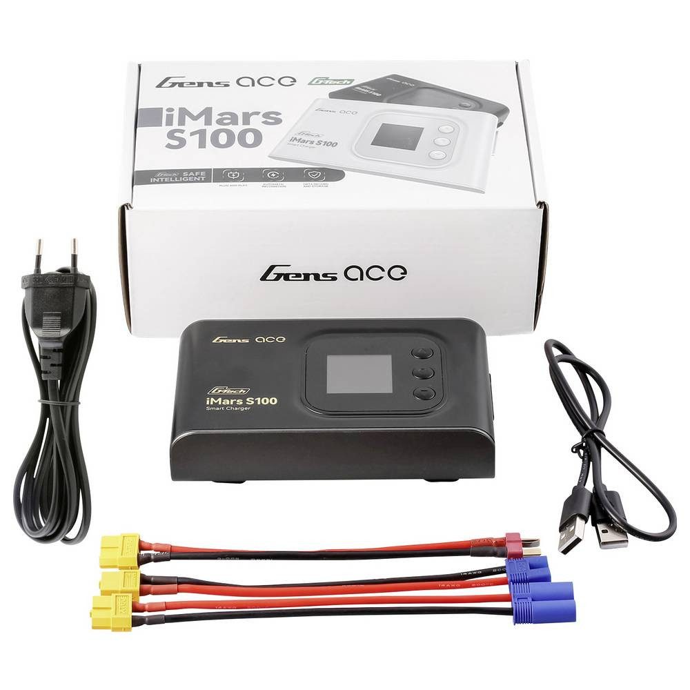 Gens ace Modellbau-Multifunktionsladegerät GEAS100-EB Modellbau ...