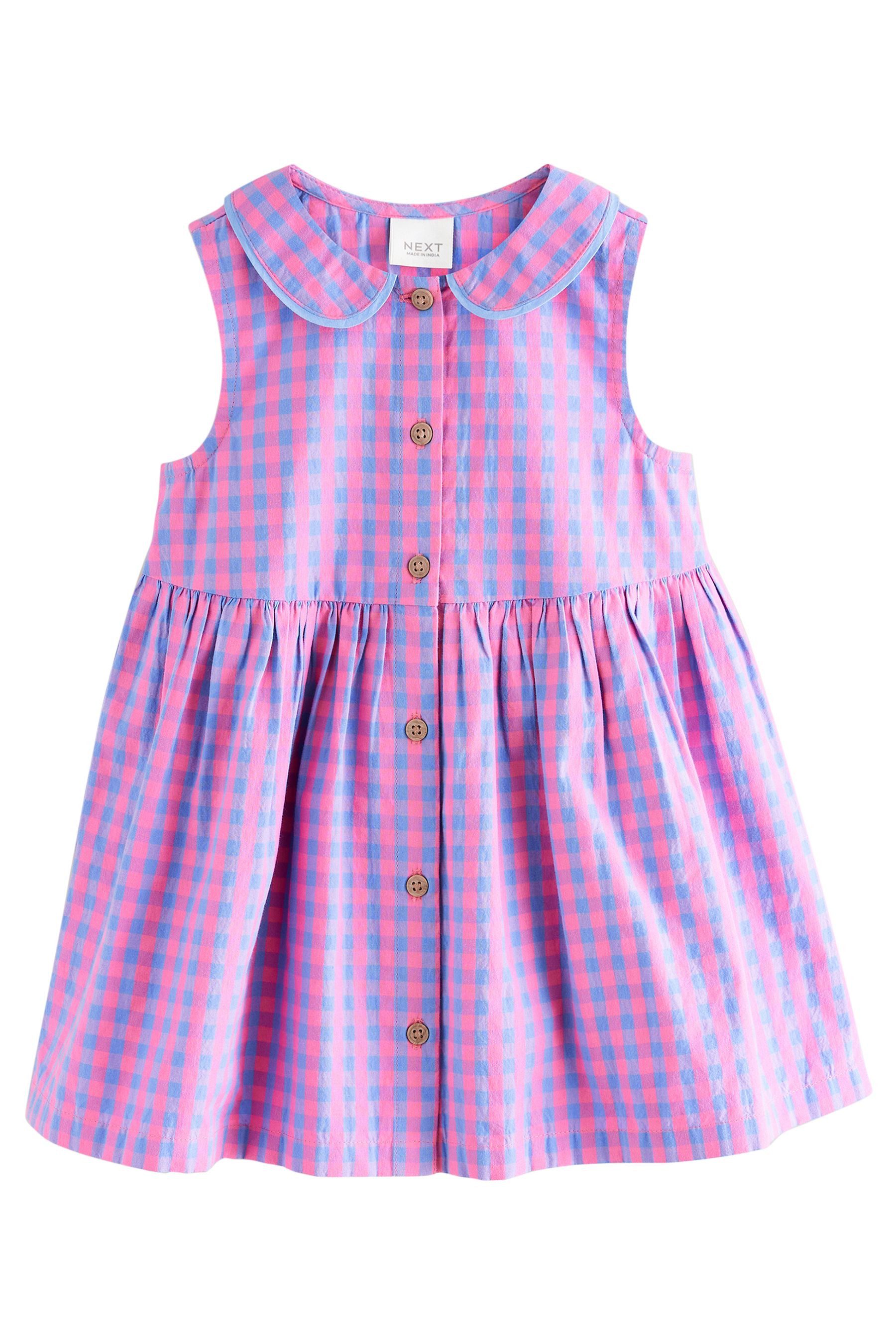Next Sommerkleid Ärmelloses Kleid Mit Kragen 1 Tlg