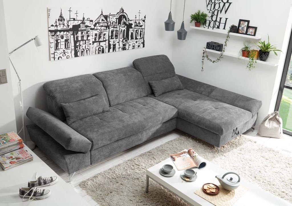 Ed Exciting Design Ecksofa Melfi Ecksofa Polstergarnitur Sofagarnitur