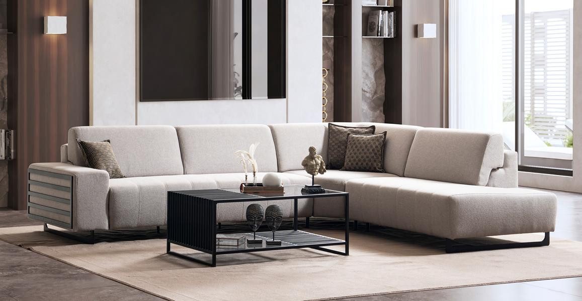 Xlmoebel Ecksofa Sofa-Ecke Wohnlandschaft Design Polsterecke Eckcouch ...