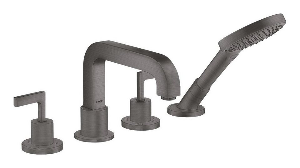 Hansgrohe Badarmatur Axor Citterio 4 Loch Fliesenrandarmatur Mit