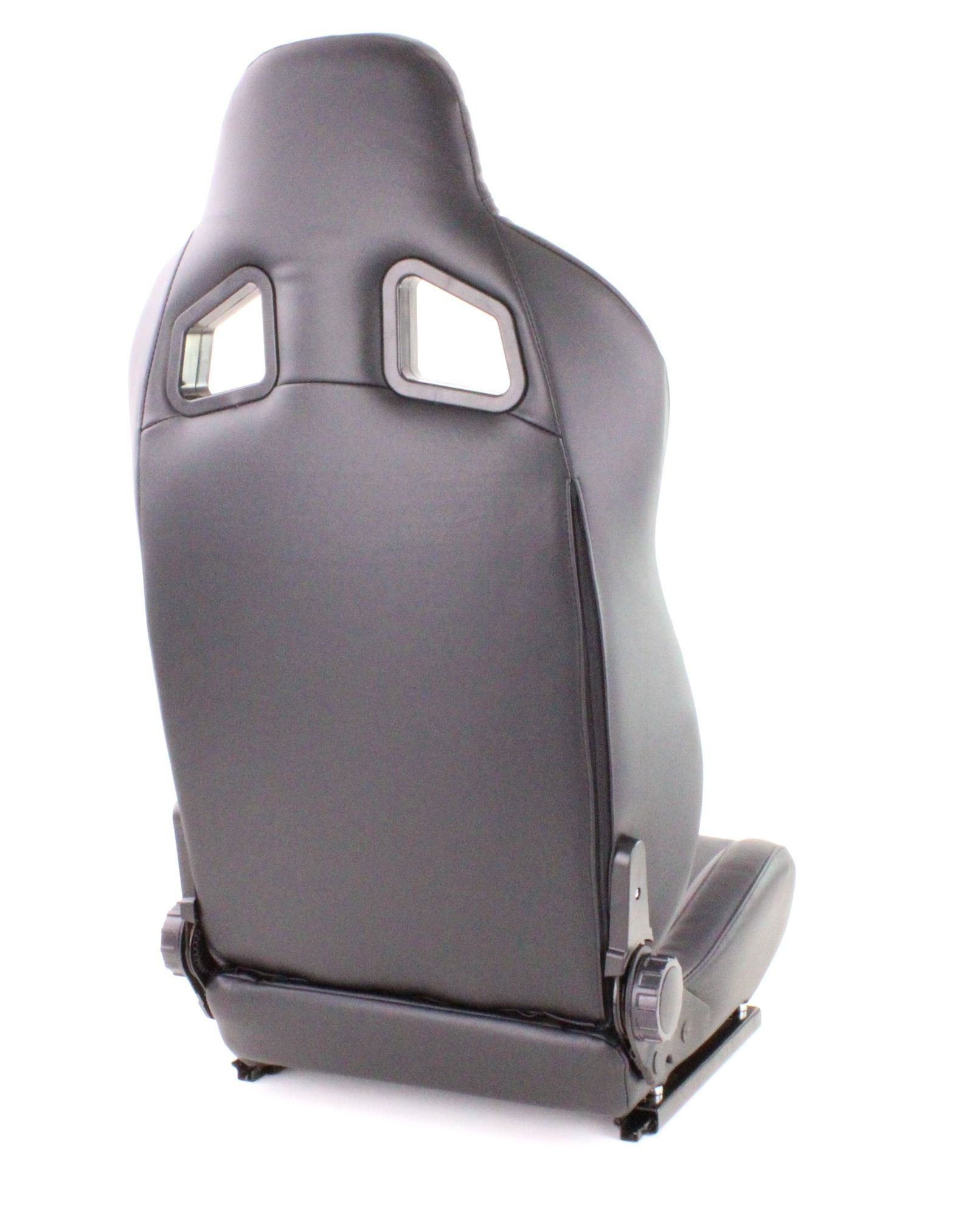 Tenzo-R Gaming-Stuhl Sportsitz Spielekonsole PC Sim Racing Schwarz mit ...