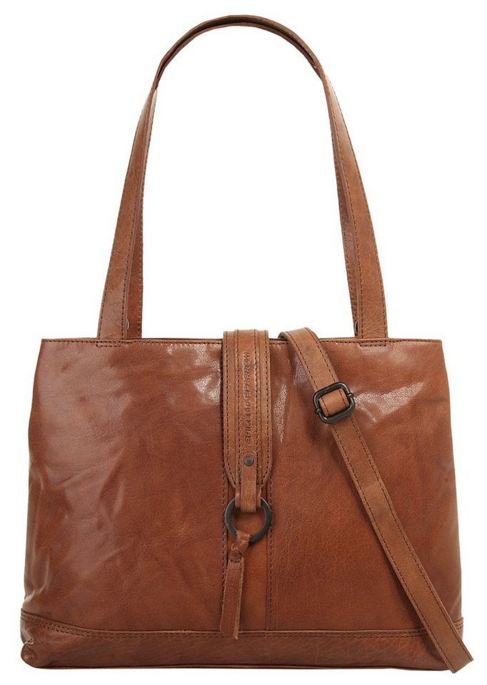 Spikes & Sparrow Shopper, echt Leder, Mit Tragegriffen & abnehmbarem ... Spikes & Sparrow Shopper, echt Leder, Mit Tragegriffen & abnehmbarem ...