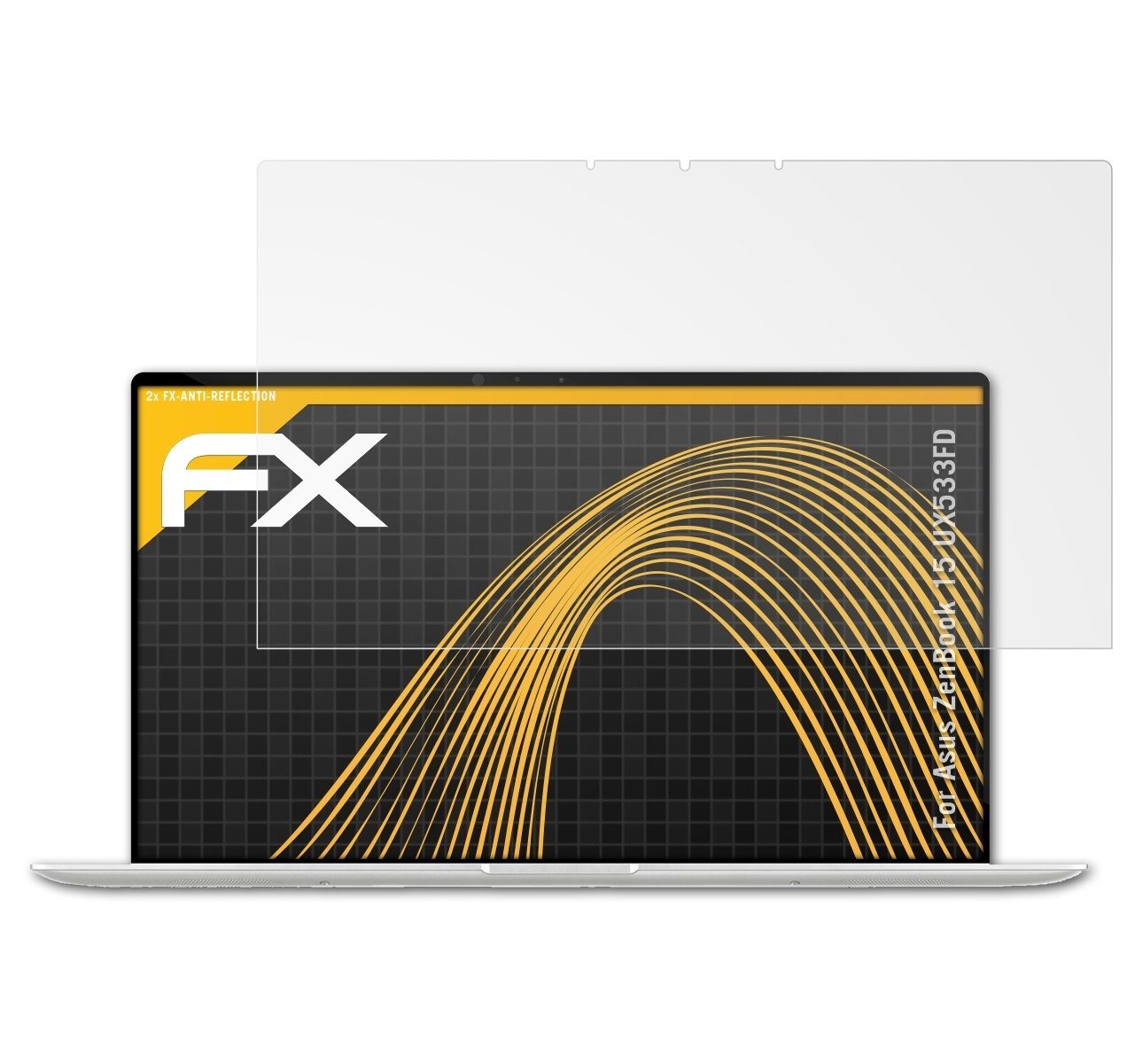 Atfolix Schutzfolie Für Asus Zenbook 15 Ux533fd 2 Folien