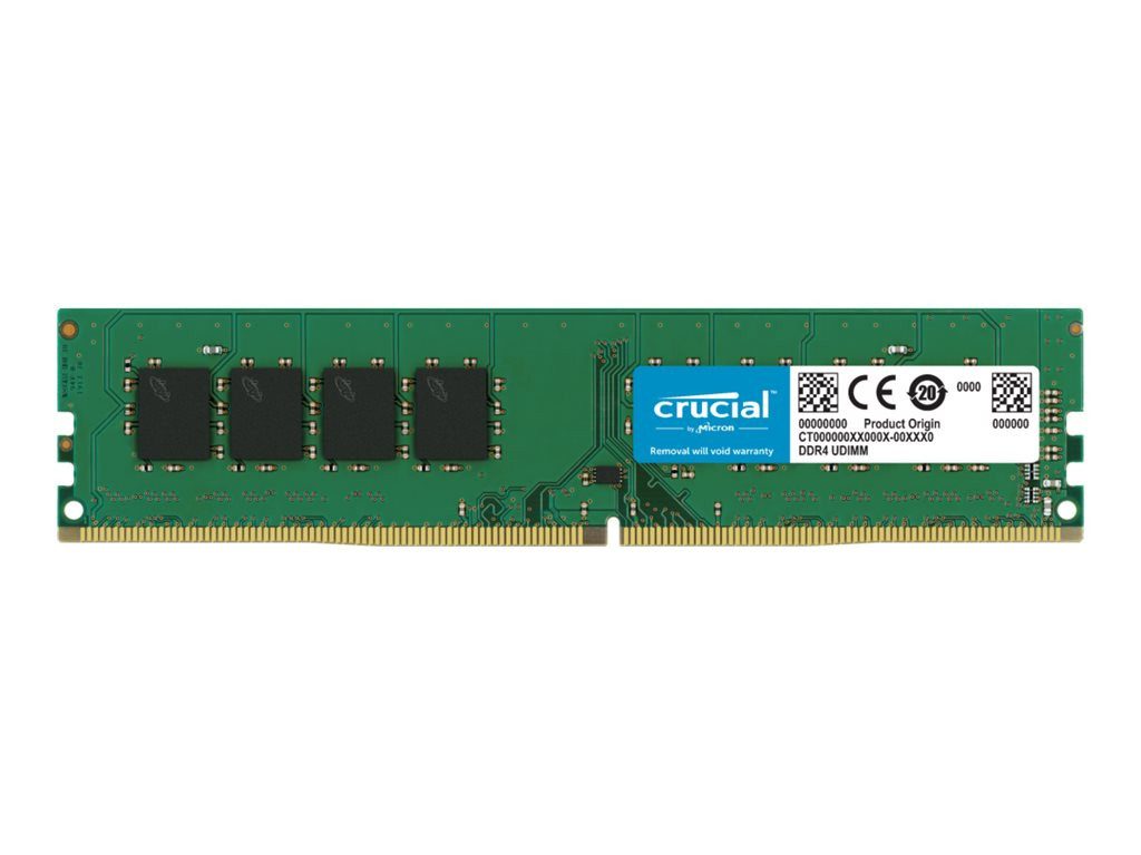 Crucial 16GB Kit (2 x 8GB) DDR4-3200 UDIMM PC-Arbeitsspeicher, RAM
