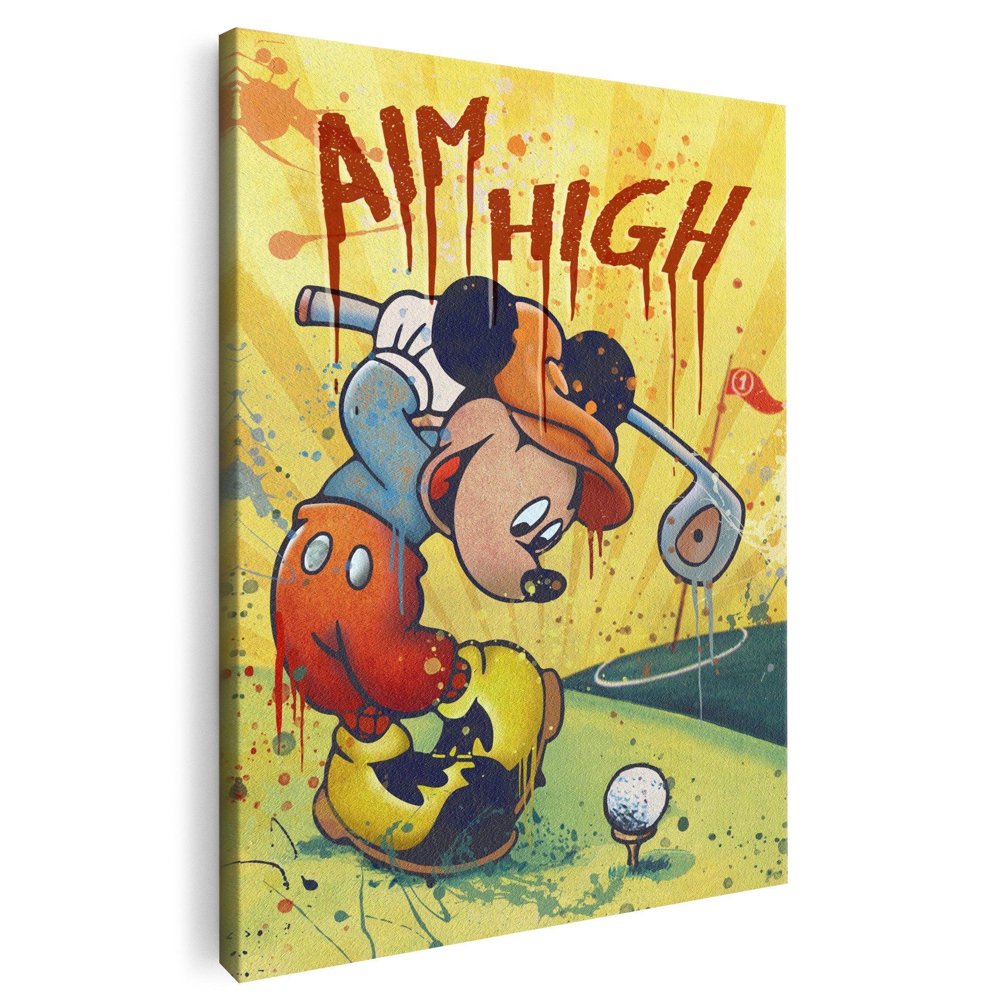 Artmazing Leinwandbild Aim High Xxl Leinwand 120x80 Poster