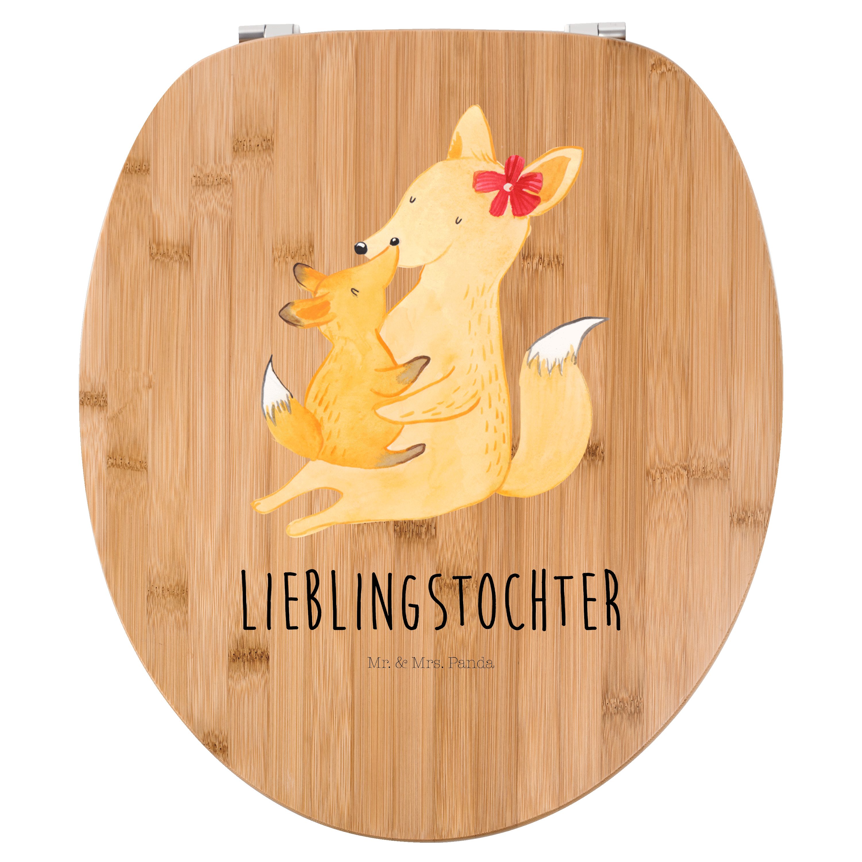 Mr. & Mrs. Panda WC-Sitz Fuchs Mama & Kind - Transparent - Geschenk ...