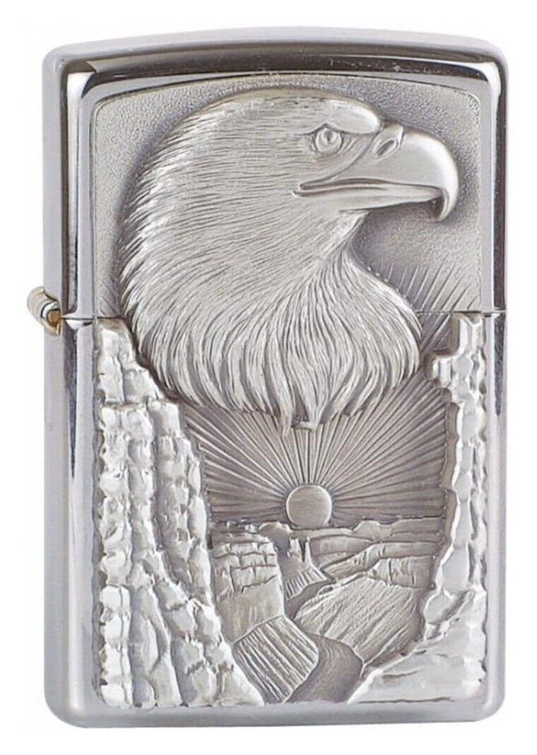 Zippo Feuerzeug EAGLE GRAND CANYON Zippo in Geschenkbox