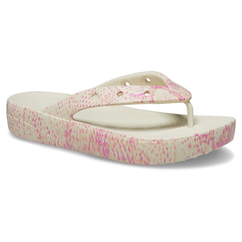 Crocs Crocs Women’s Classic Snake Print Zehentrenner