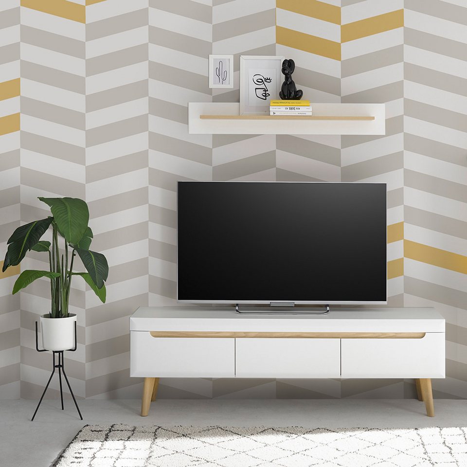 Lomadox Wohnzimmer Set Stockton 61 Mega Spar Set 2 St 2 Tlg Matt