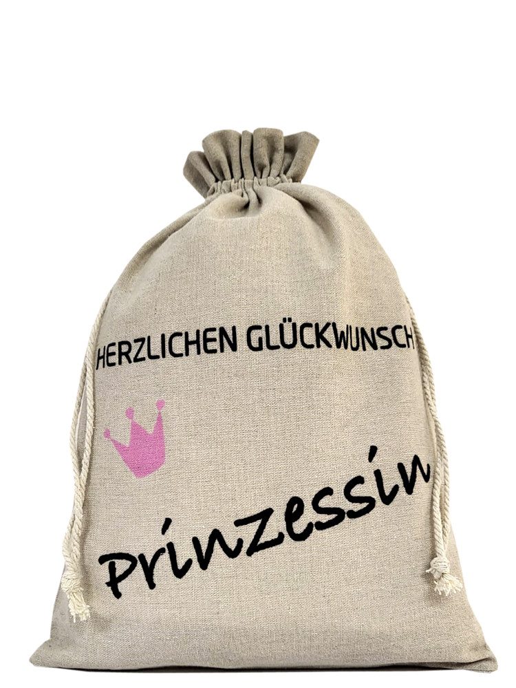 Organzabeutel24 Geschenkbox Geschenkbeutel - Herzlichen Glückwunsch Prinzessin - Geburtstag ...
