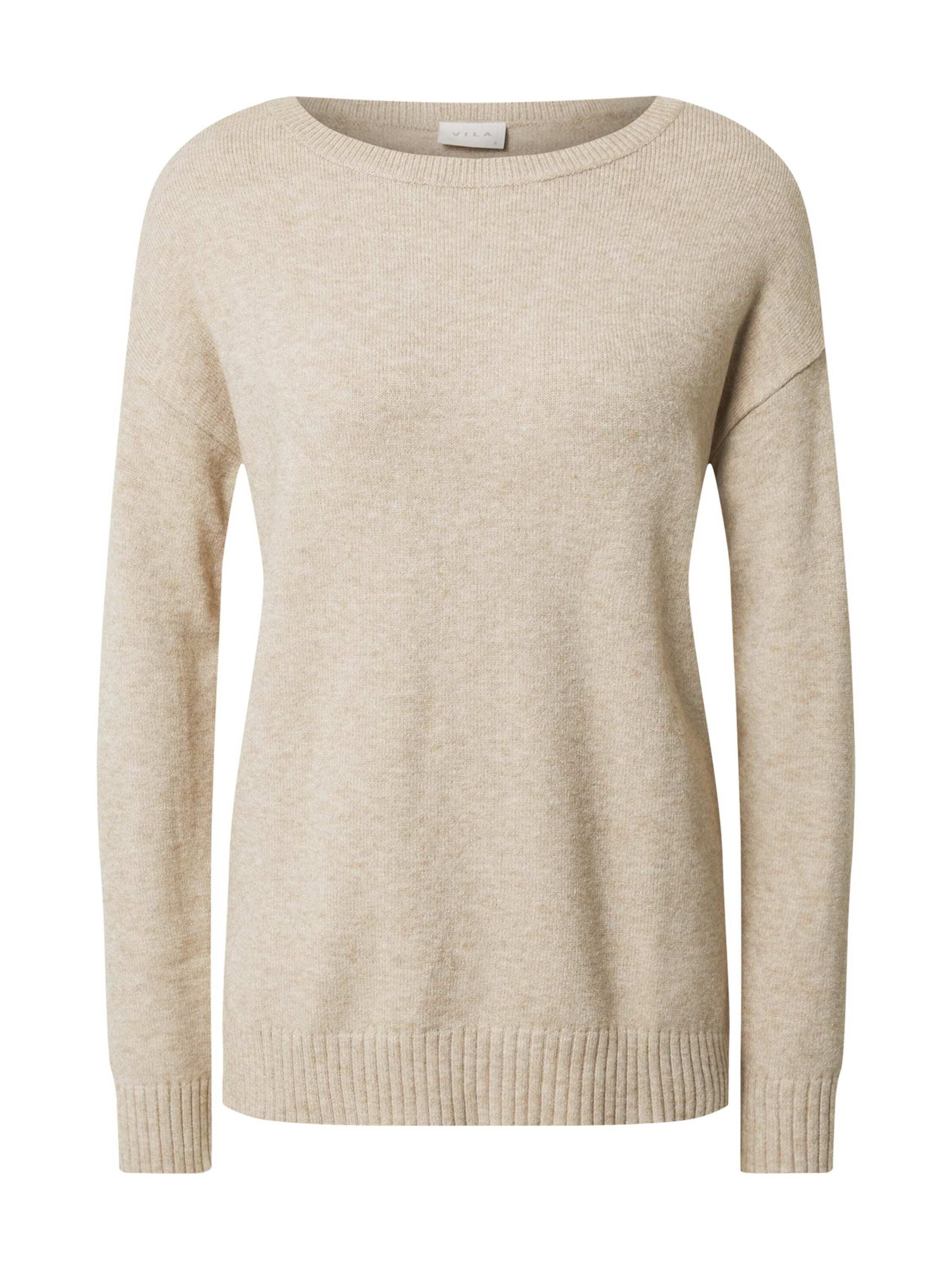 Vila Strickpullover Ril 1 Tlg Plainohne Details