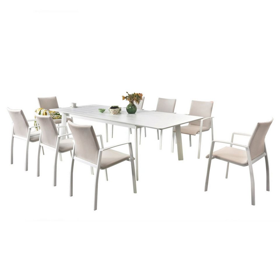 Idimex Gartenlounge Set Gartenmöbel Set Gartentisch Gartenstühle