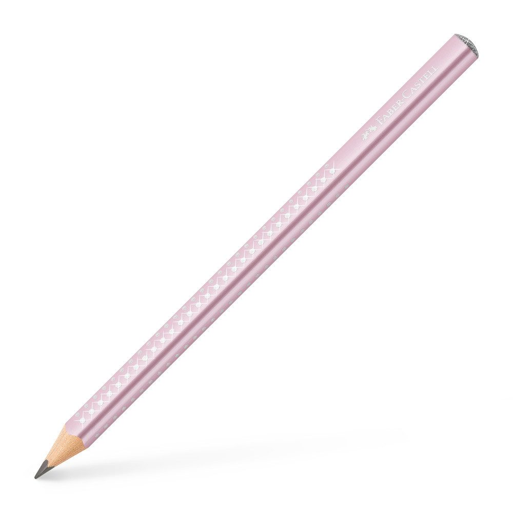 Faber-Castell Bleistift Faber-Castell Jumbo Sparkle Bleistift Violet ...