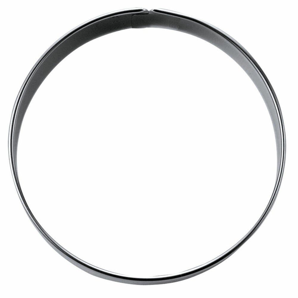 STÄDTER Ausstechform Ring Edelstahl Ø 12 cm, Edelstahl