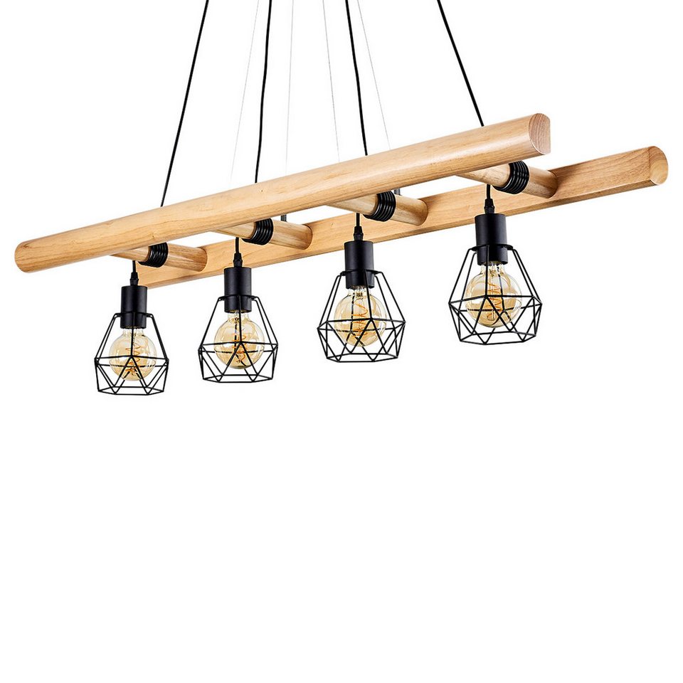 Hofstein Pendelleuchte Campo Vintage Deckenlampe Aus Metall In