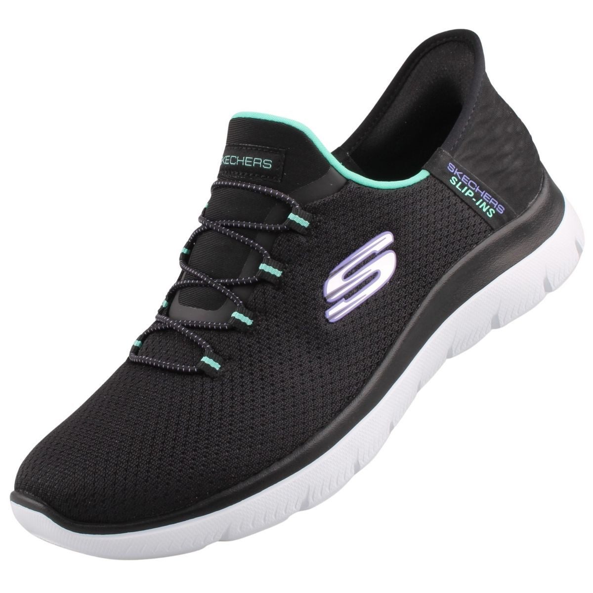 Skechers 150123-BKTQ Slipper