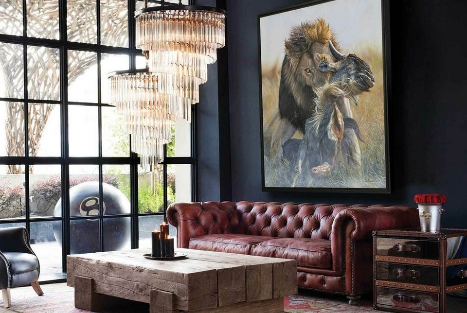 Jvmoebel Chesterfield Sofa Design Chesterfield Sofagarnitur 3 Sitzer