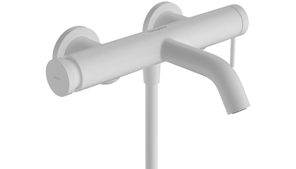 Hansgrohe Badarmatur Hg Einhebel Wannenmischer Tecturis S Aufputz Mattweiß