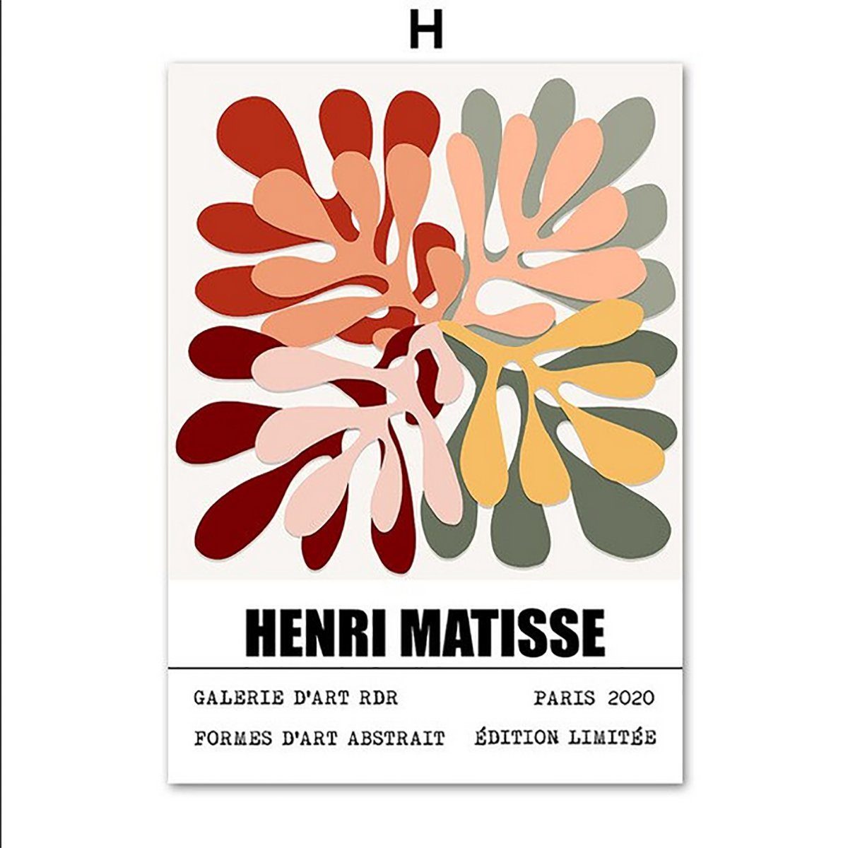 TPFLiving Kunstdruck »OHNE RAHMEN«, Motiv 8, Poster Leinwand -Wandbild / Henri Matisse ...