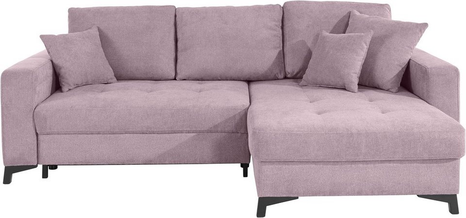 Inosign Ecksofa Inanna Ecksofa Wahlweise Mit Bettfunktion Und