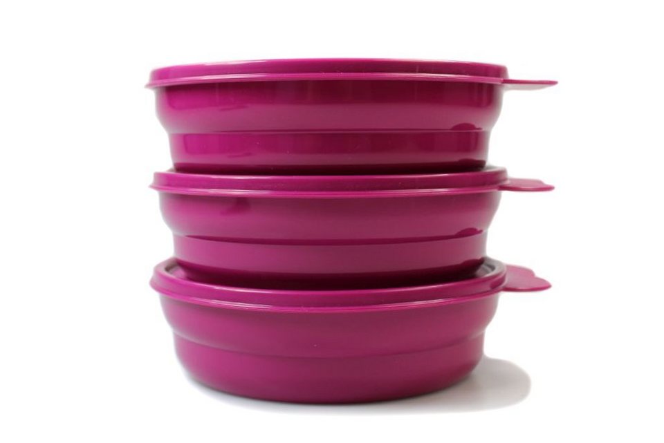 Tupperware Vorratsdose Sommer Drop 550 Ml Dunkelpink 3 SpÜltuch
