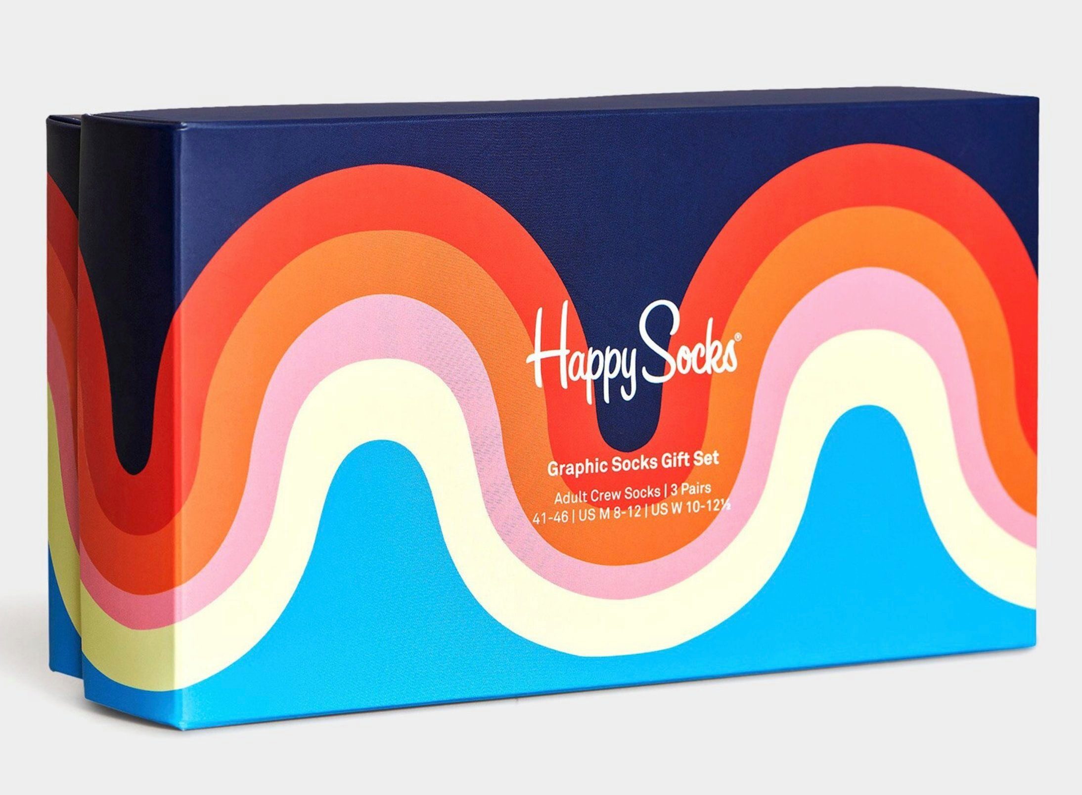 Happy Socks Socken (3-Paar), Happy Socks Geschenkbox
