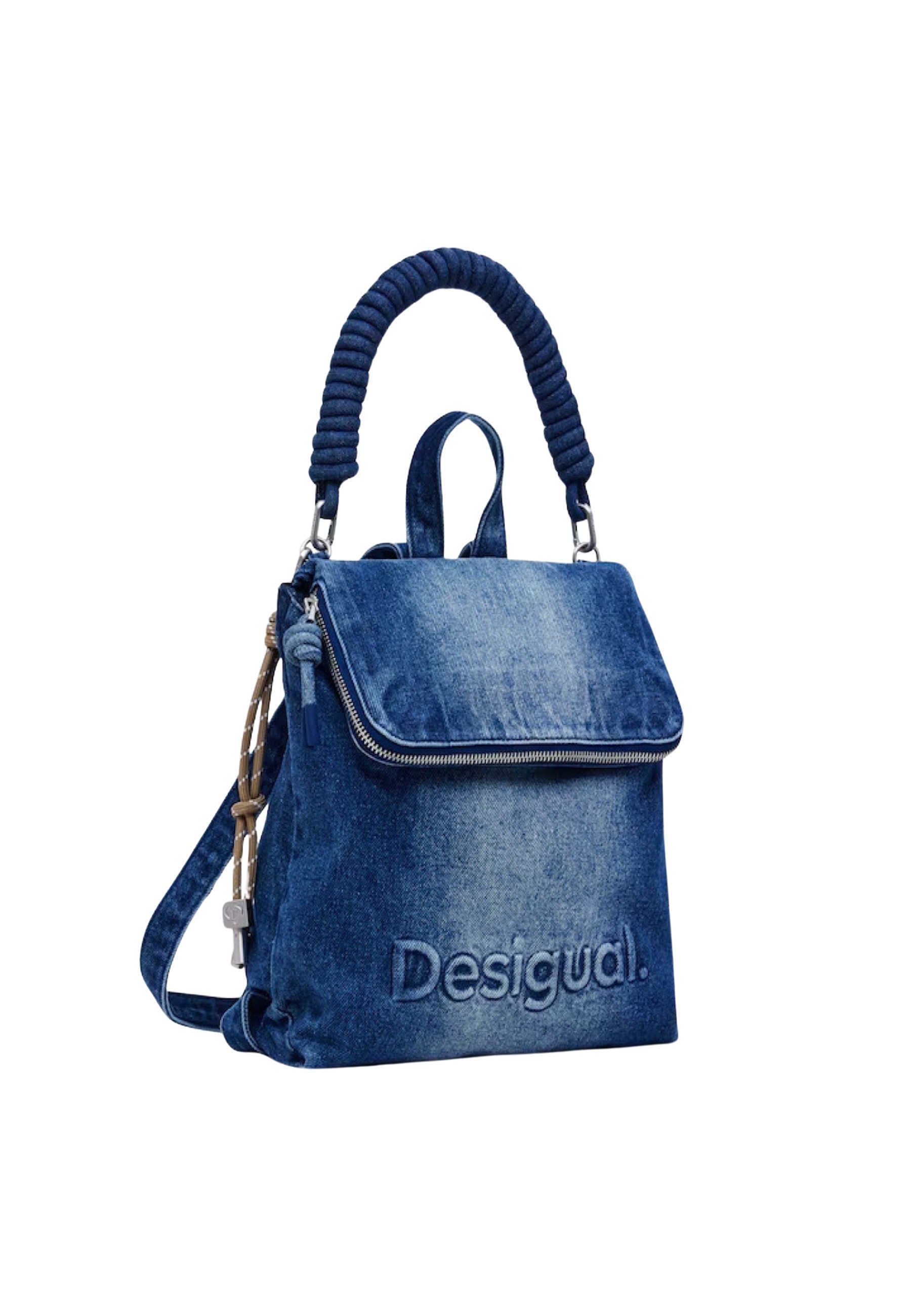 Desigual Rucksack Rucksack DENIM HAMPTON MINI Backpack (1-tlg)