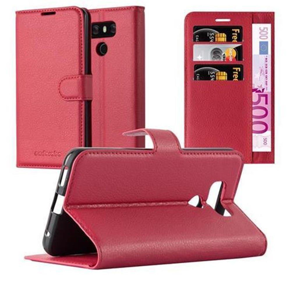 Cadorabo Handyhülle Book Stand Lg G6 Klappbare Handy Schutzhülle