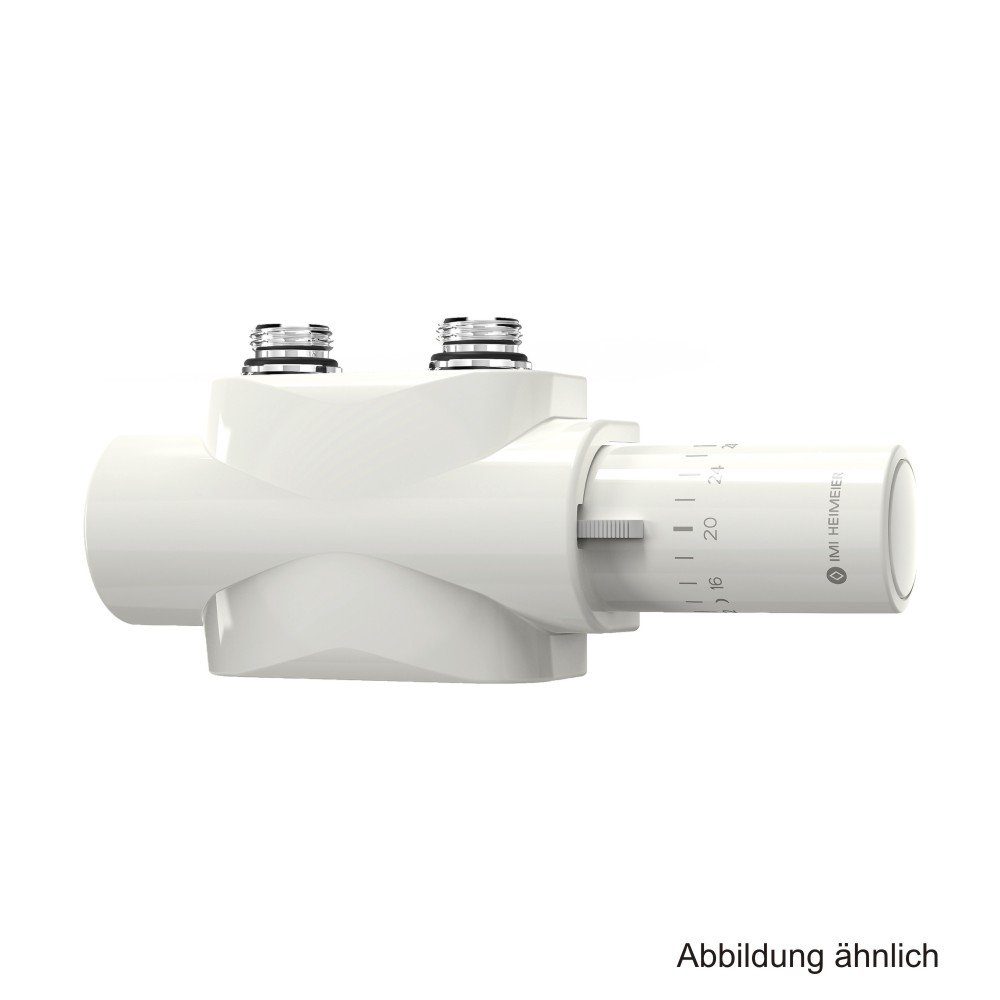 Imi Heimeier Heizkörper Heimeier Multilux 4 Set Halo Zweirohr Weiß