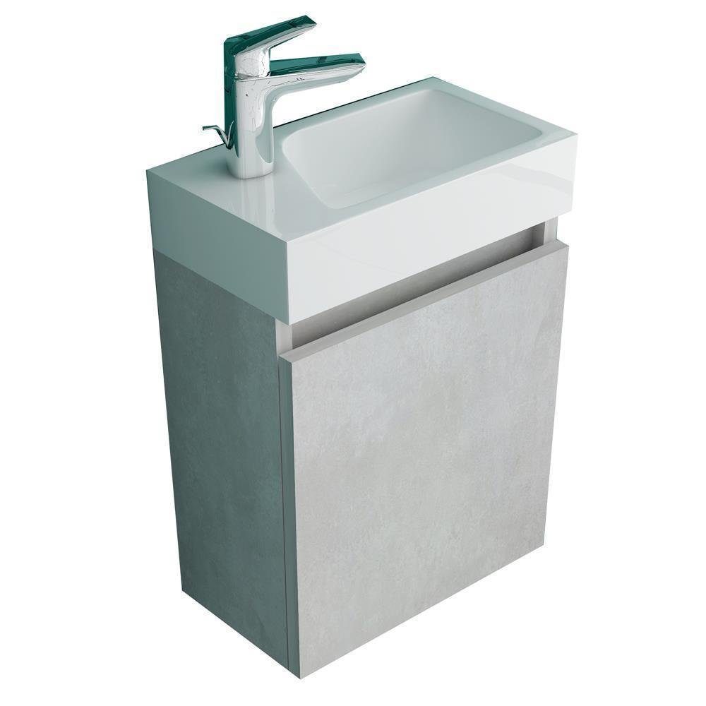Alpenberger Badezimmer Set Waschtisch Platz Komplett Set 2 St