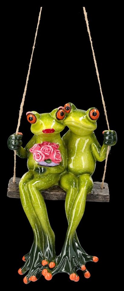 Figuren Shop Gmbh Tierfigur Lustige Frosch Figur Liebespaar Auf