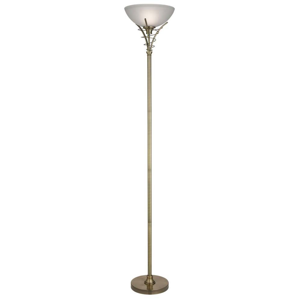 Etc Shop Deckenfluter Steh Stand Leuchte Lampe Antik Messing Flur Büro