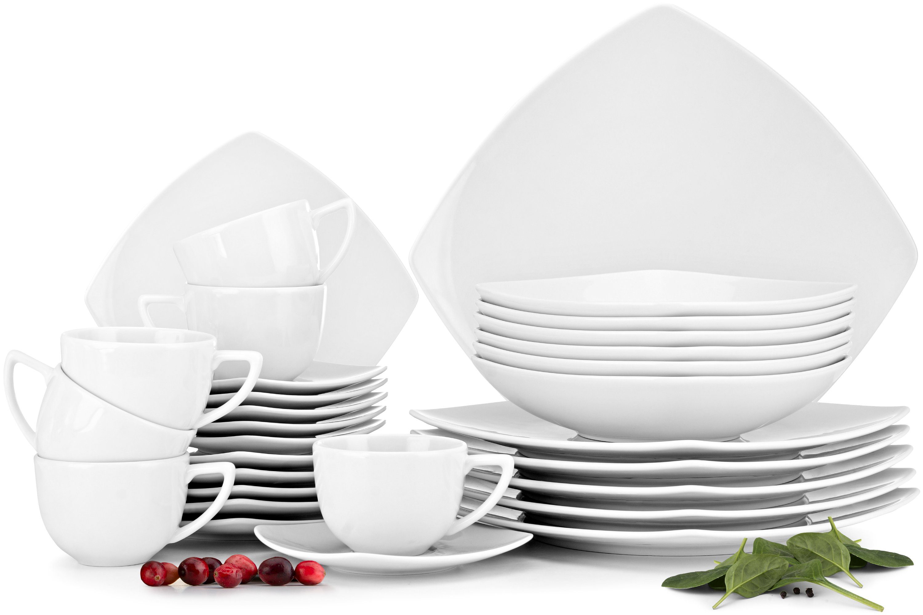 Konsimo Kombiservice Carlina Tafelservice Kaffeeservice 30 Tlg 6