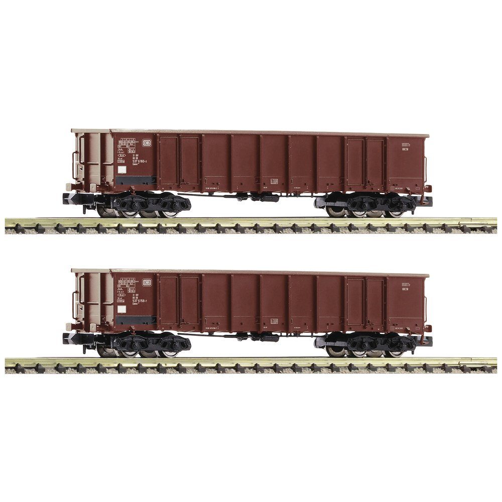 Fleischmann Güterwagen Fleischmann 830250 N 2er-Set Offene Güterwagen Eanos 052 der DB