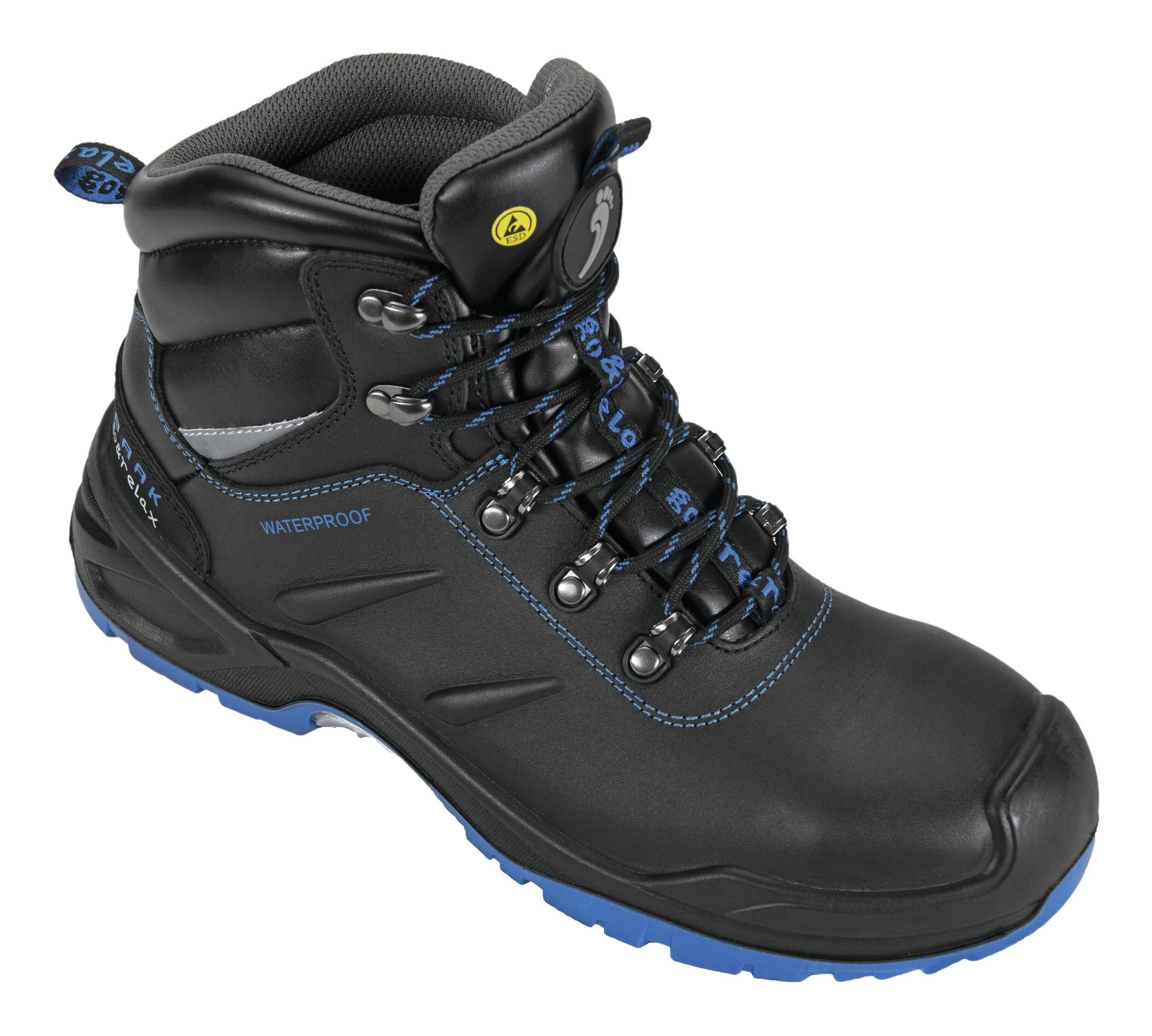 Baak Stiefel Schnürstiefel Harley 7322, S3 SRC ESD WR, 43
